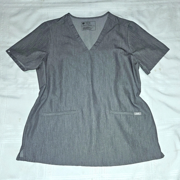 Figs | Tops | Figs Scrub Top In Graphite Grey Size Large | Poshmark
